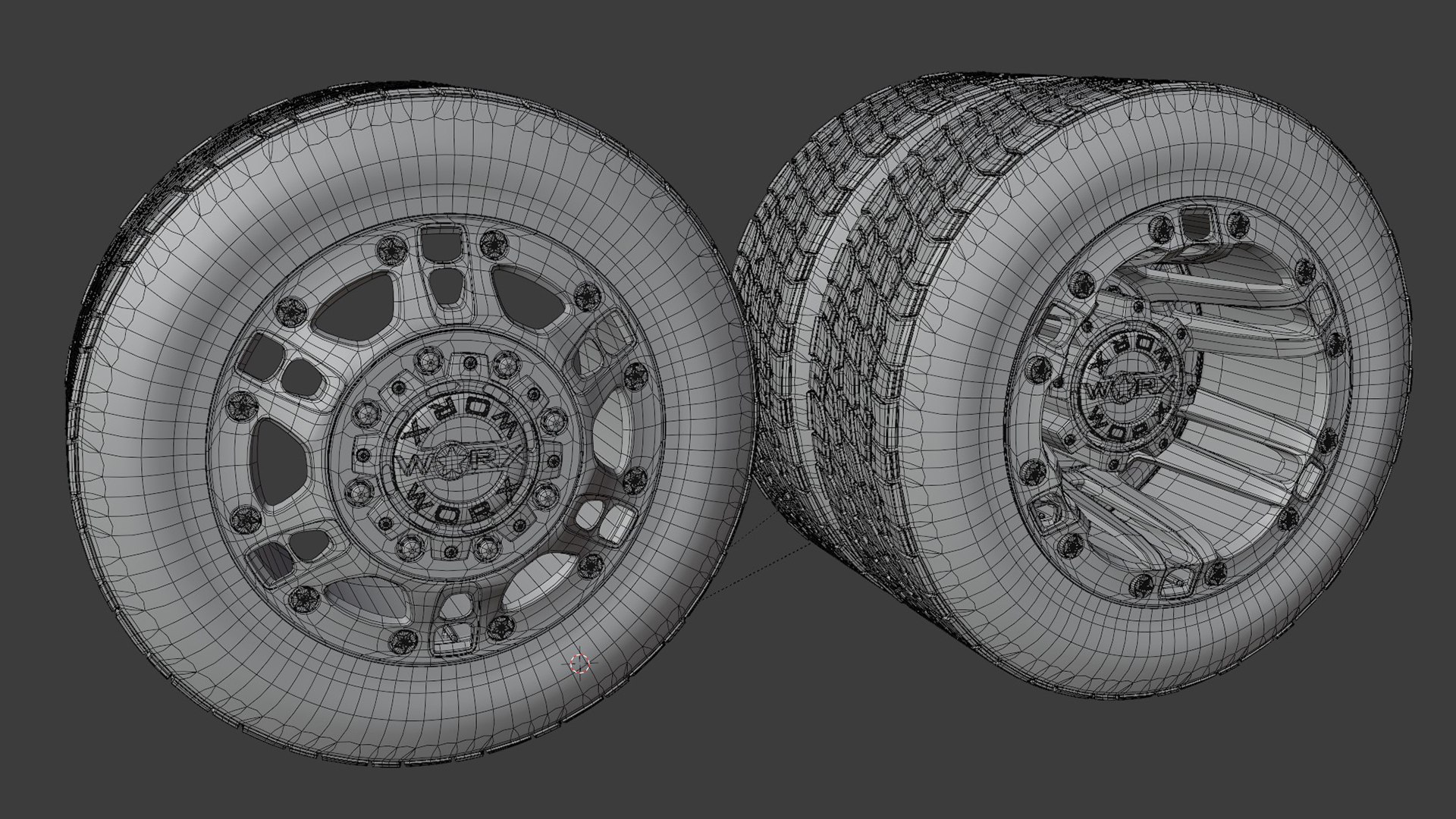 Truck Rims 3D Model - TurboSquid 1792262