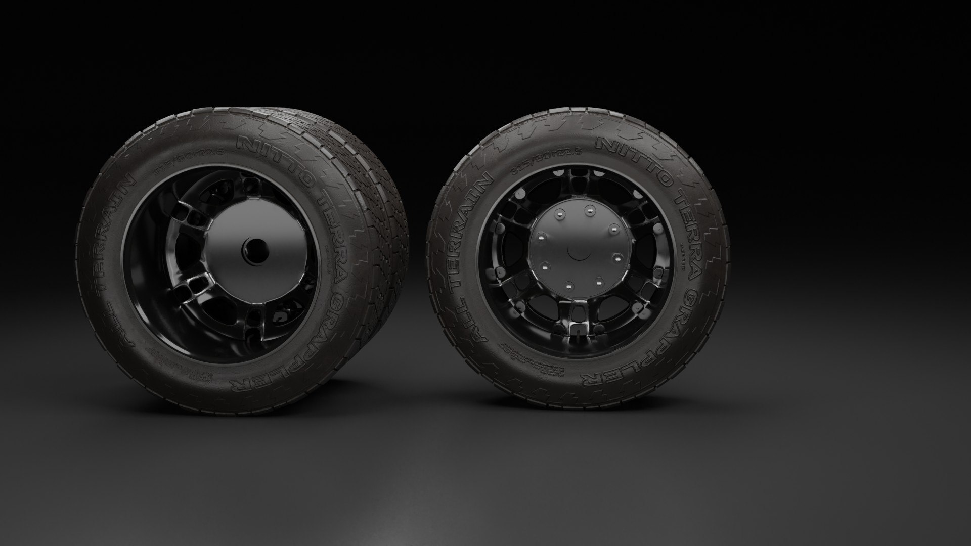 Truck Rims 3D Model - TurboSquid 1792262