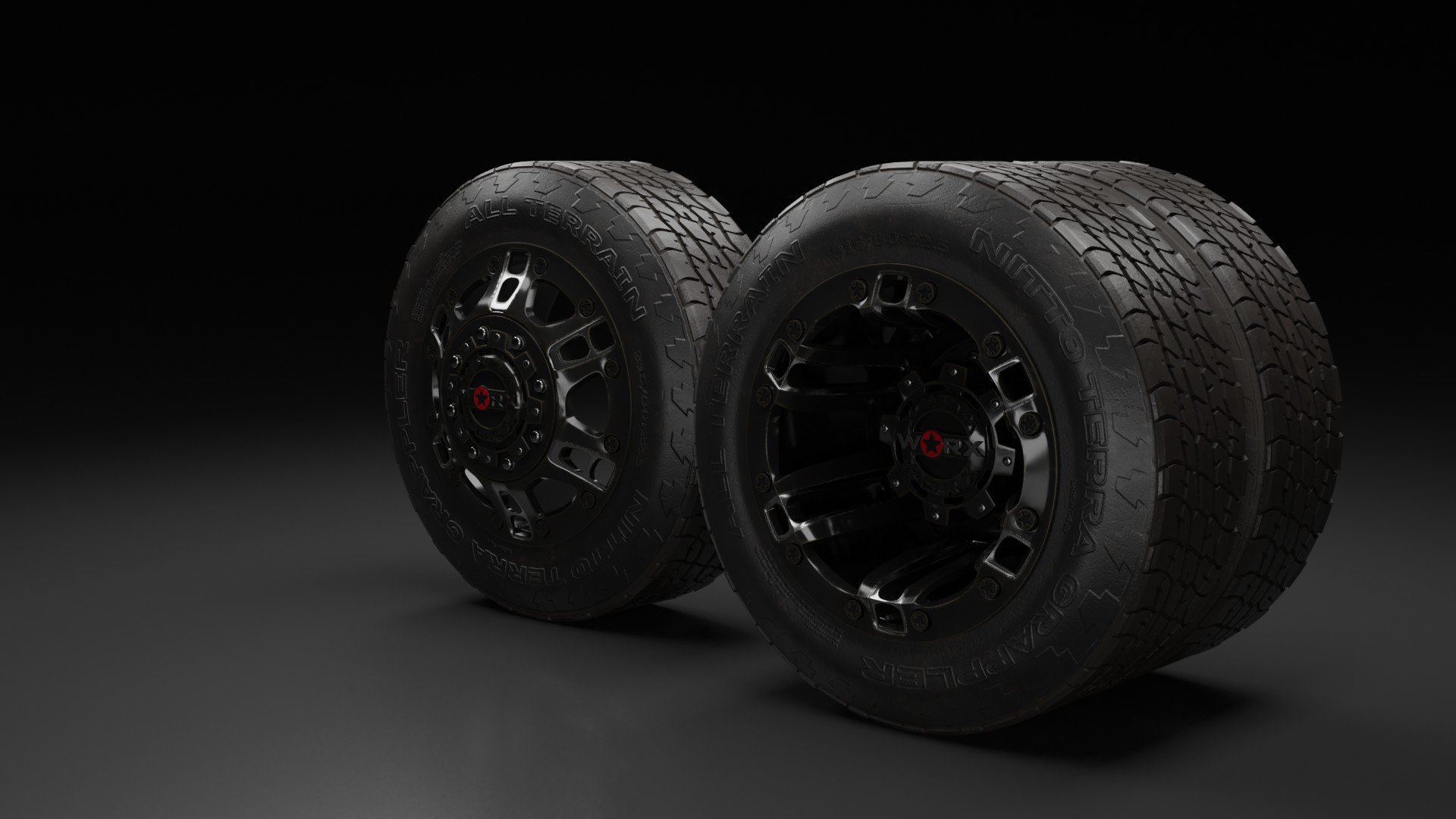 Truck Rims 3D Model - TurboSquid 1792262