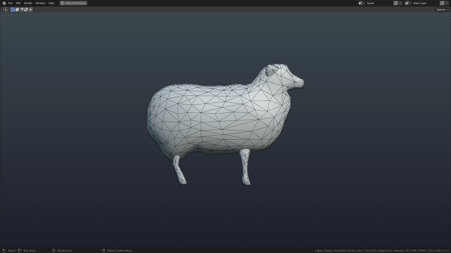 Low Poly Sheep Rigged With Realistic Texture 3D - TurboSquid 1876167