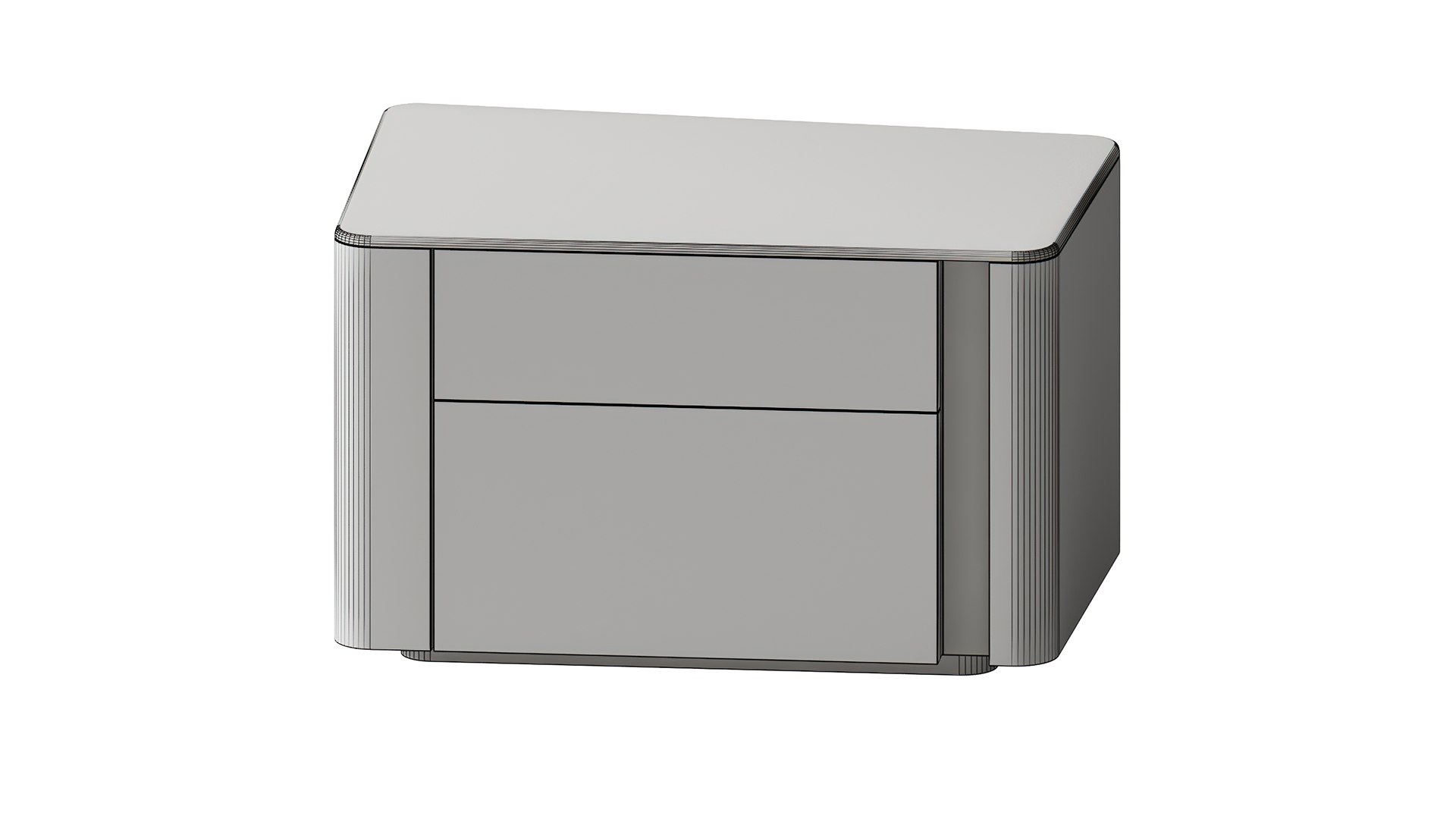 3D Model Minotti LOU - NIGHTSTAND - TurboSquid 2102599
