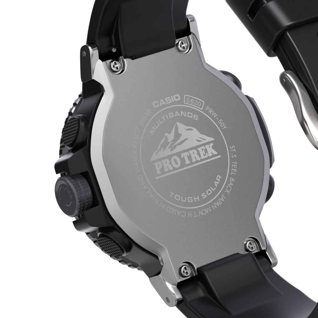 3D casio sport watch - TurboSquid 1613313