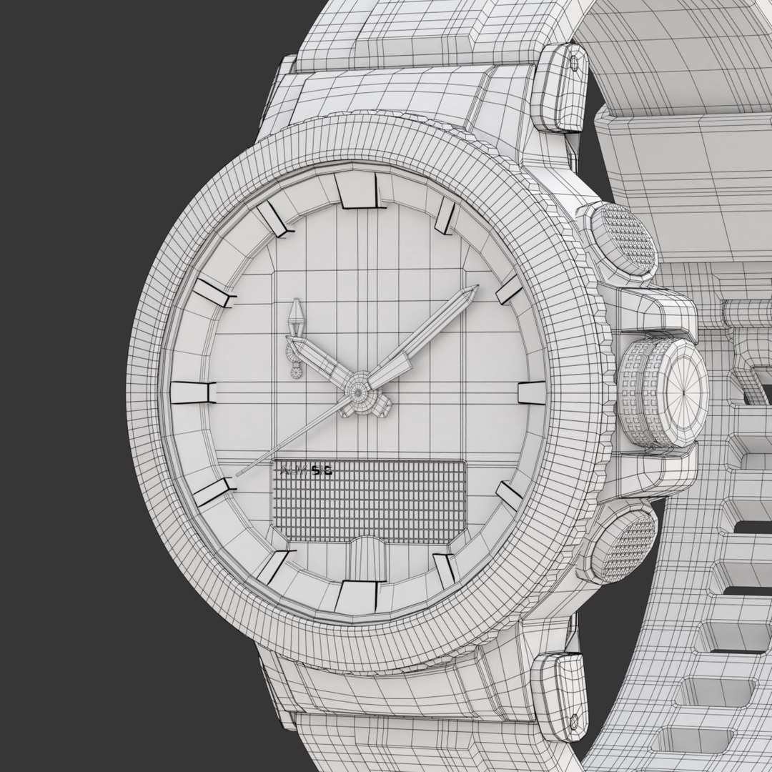 3D casio sport watch - TurboSquid 1613313