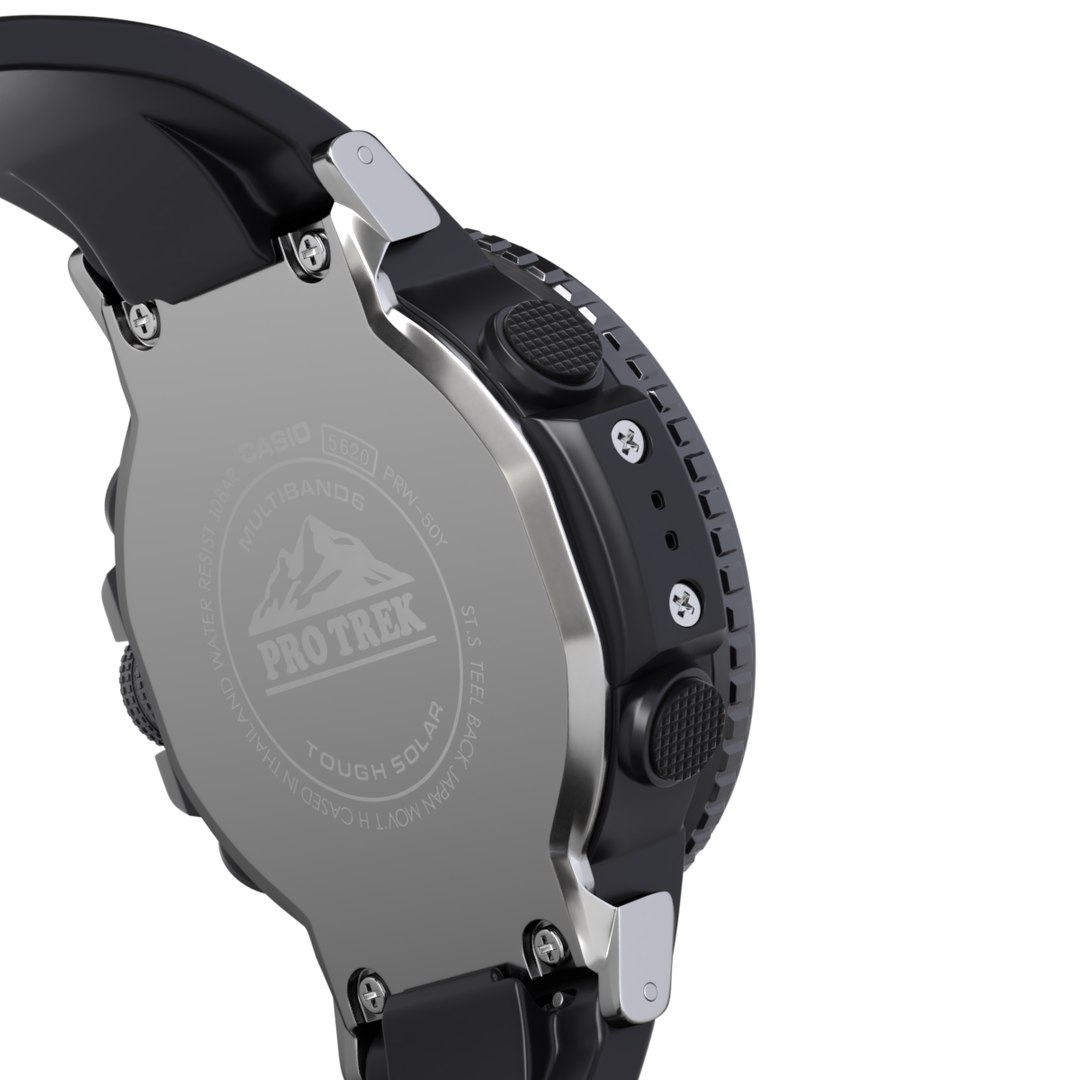 3D casio sport watch - TurboSquid 1613313