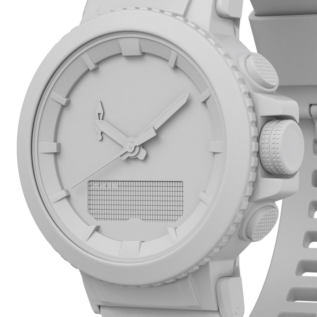 3D casio sport watch - TurboSquid 1613313