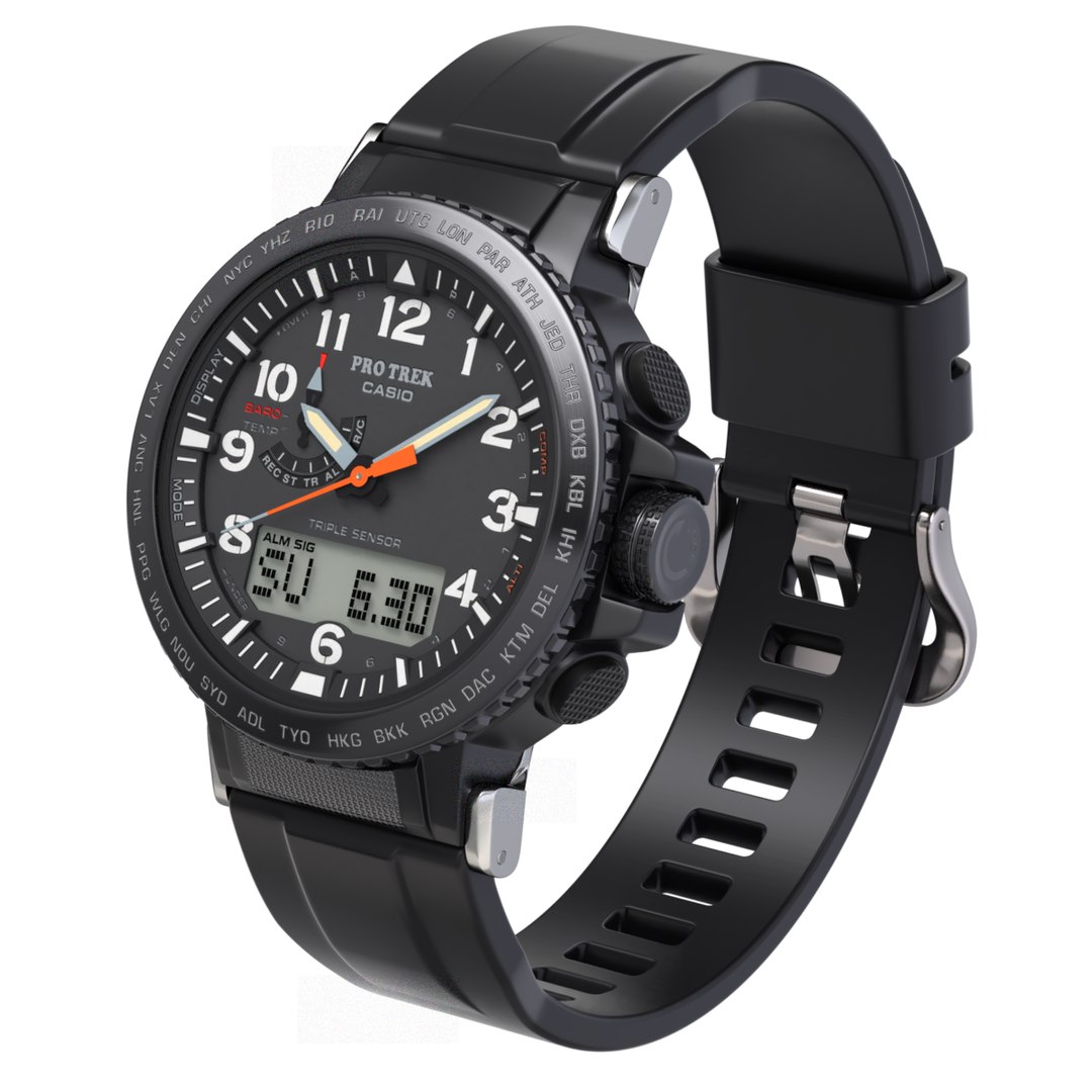 3D casio sport watch - TurboSquid 1613313