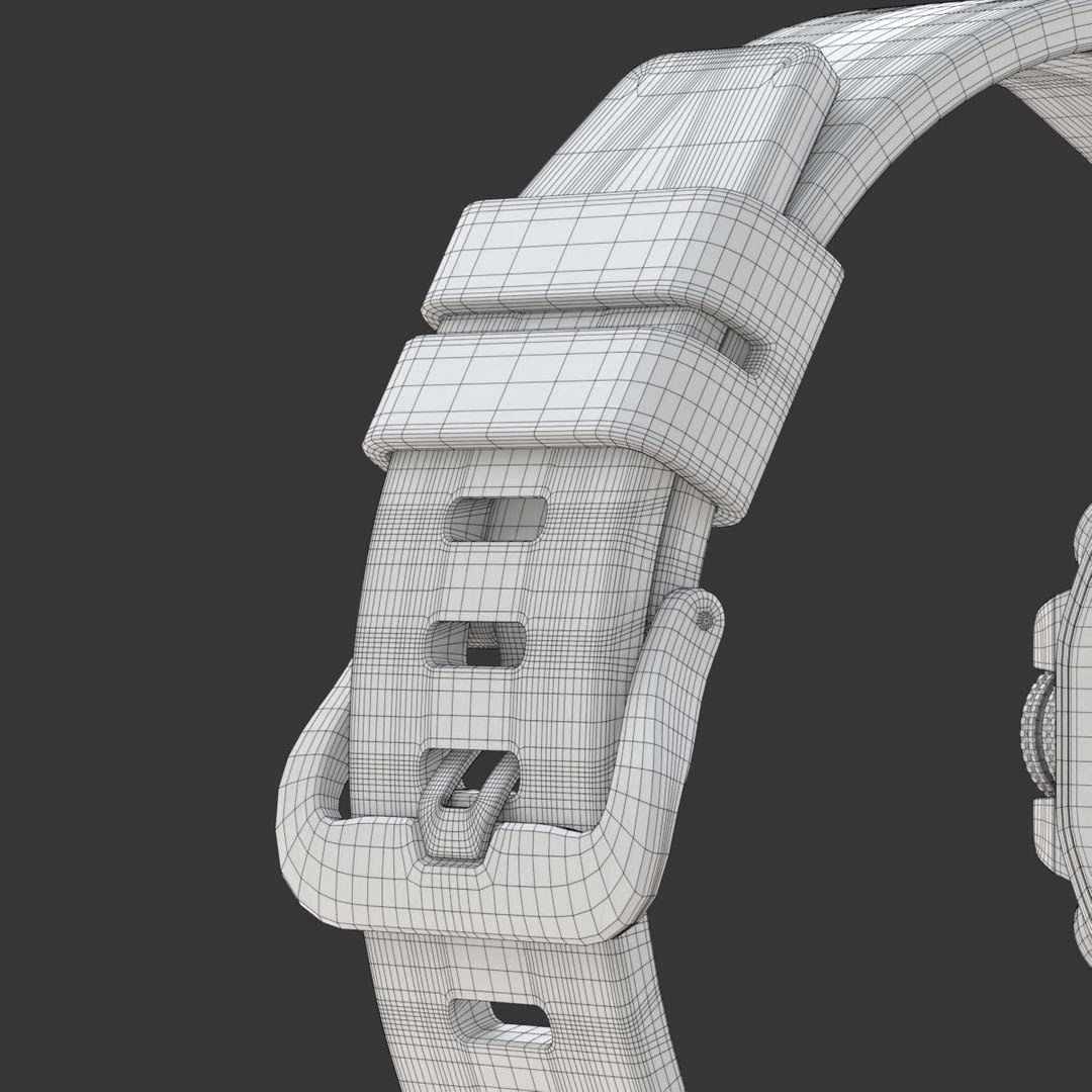 3D casio sport watch - TurboSquid 1613313