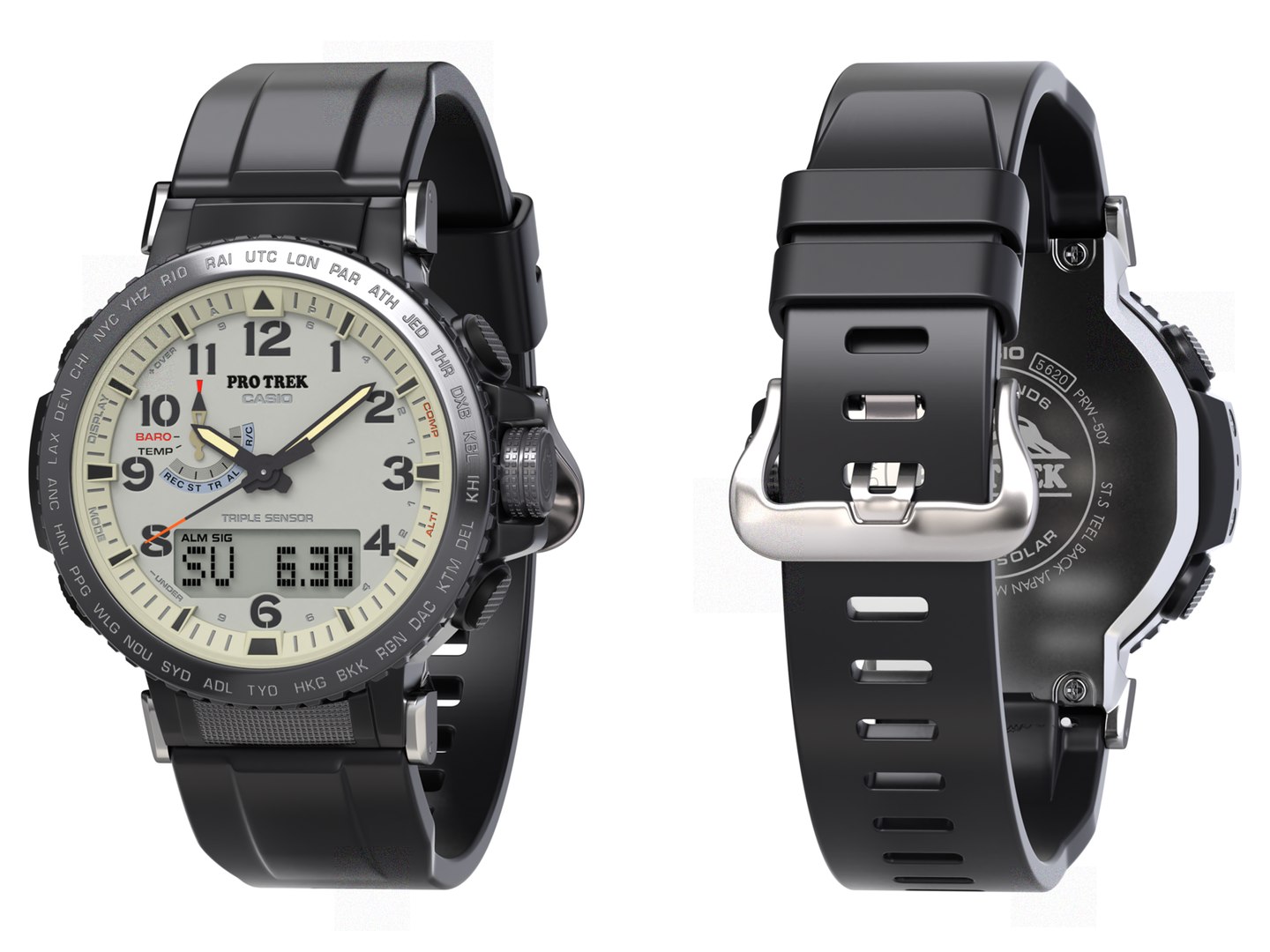 3D casio sport watch - TurboSquid 1613313