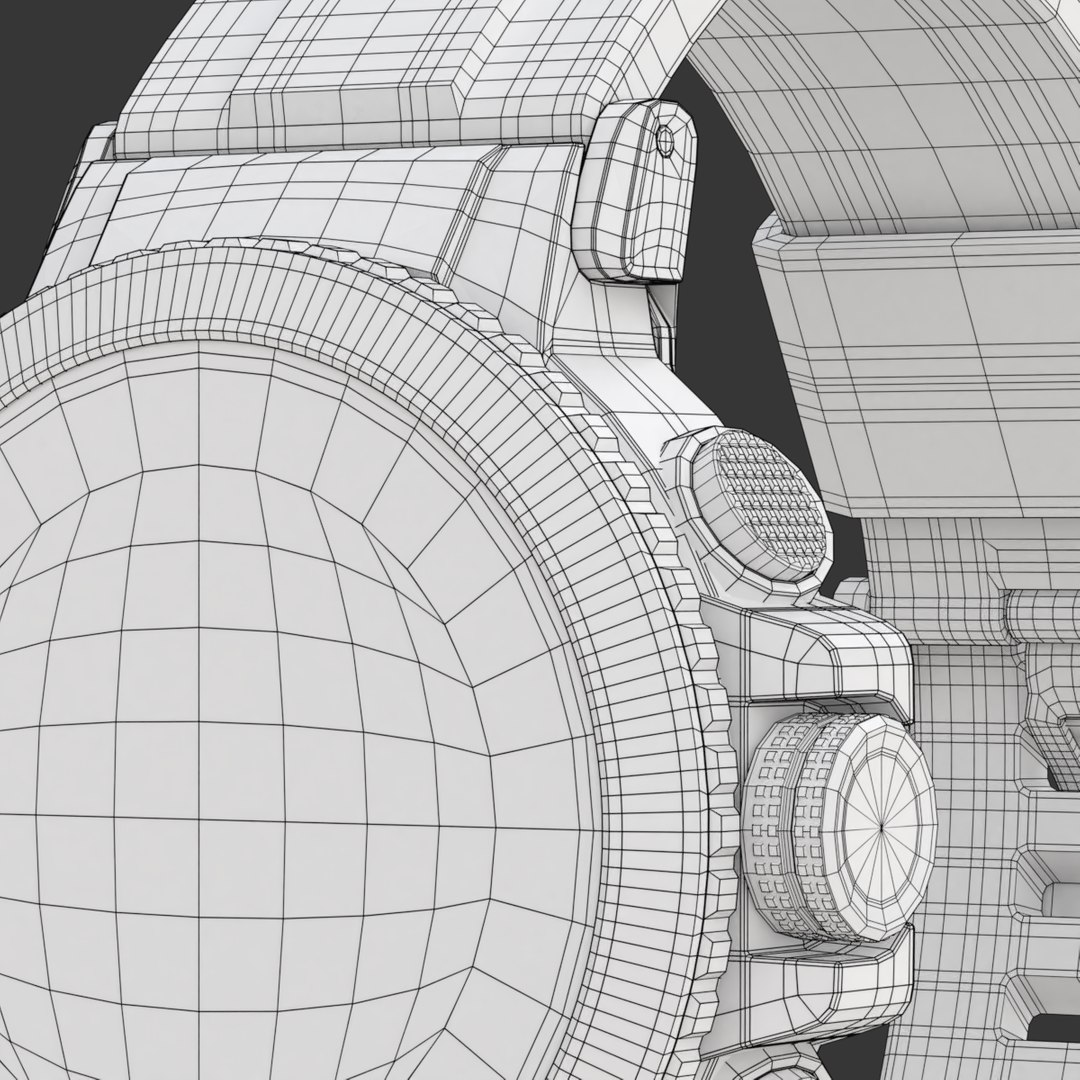 3D casio sport watch - TurboSquid 1613313