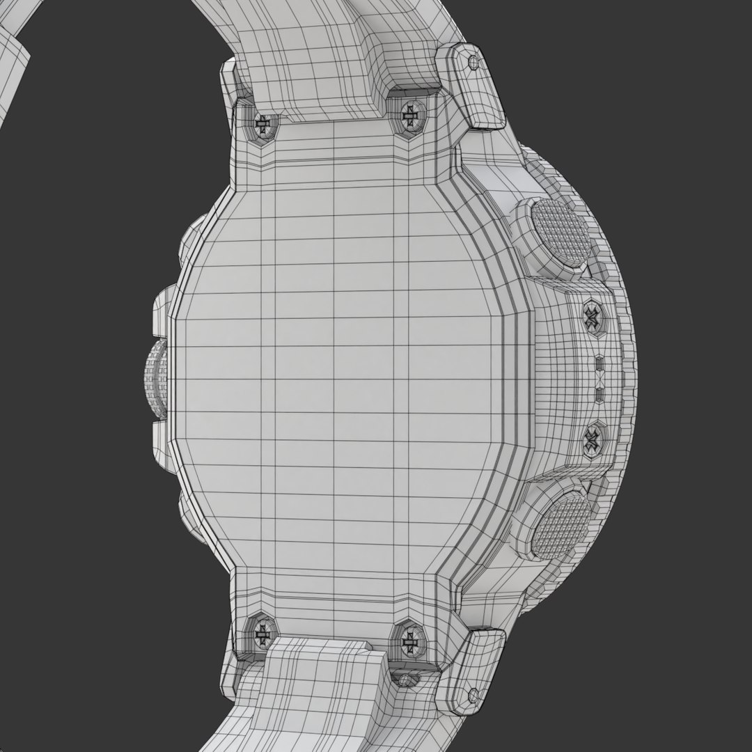 3D casio sport watch - TurboSquid 1613313