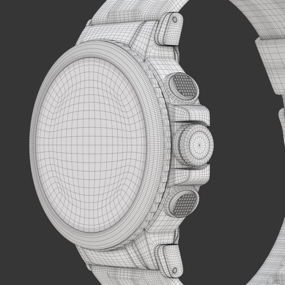 3D casio sport watch - TurboSquid 1613313