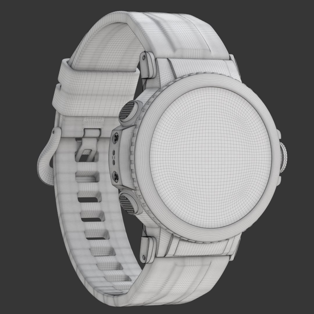 3D casio sport watch - TurboSquid 1613313