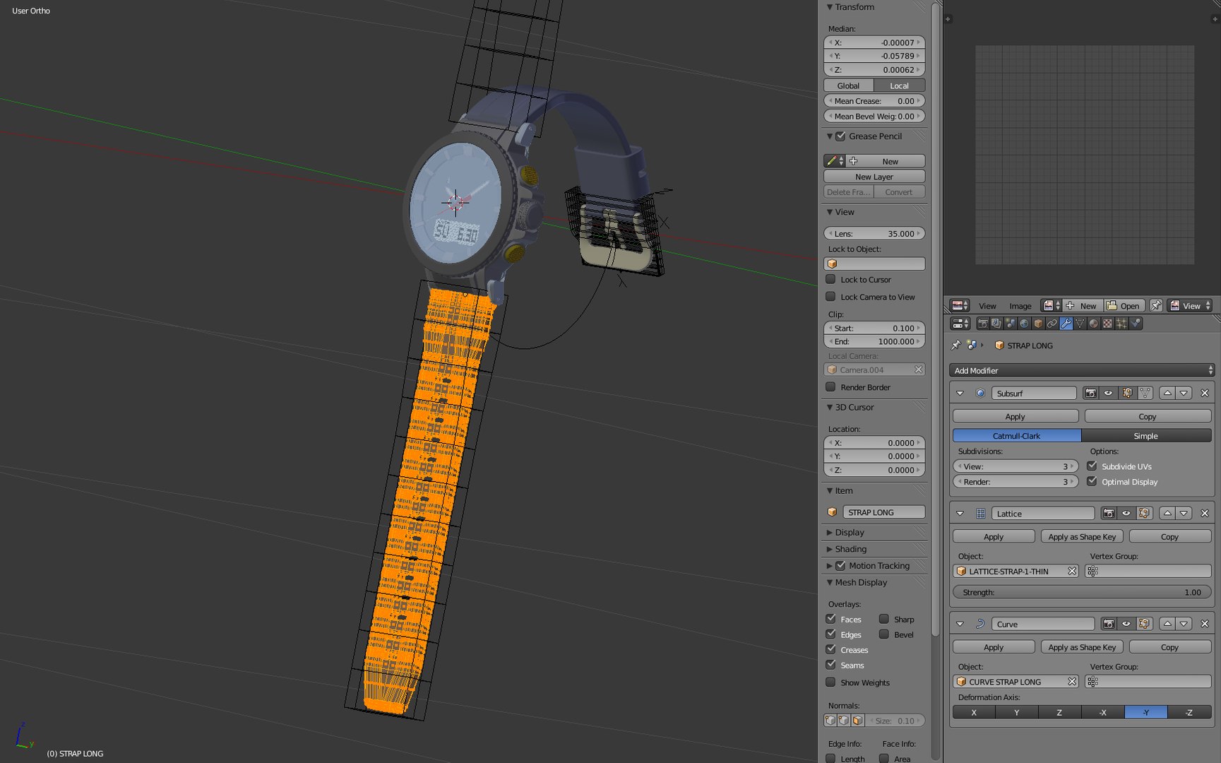 3D casio sport watch - TurboSquid 1613313