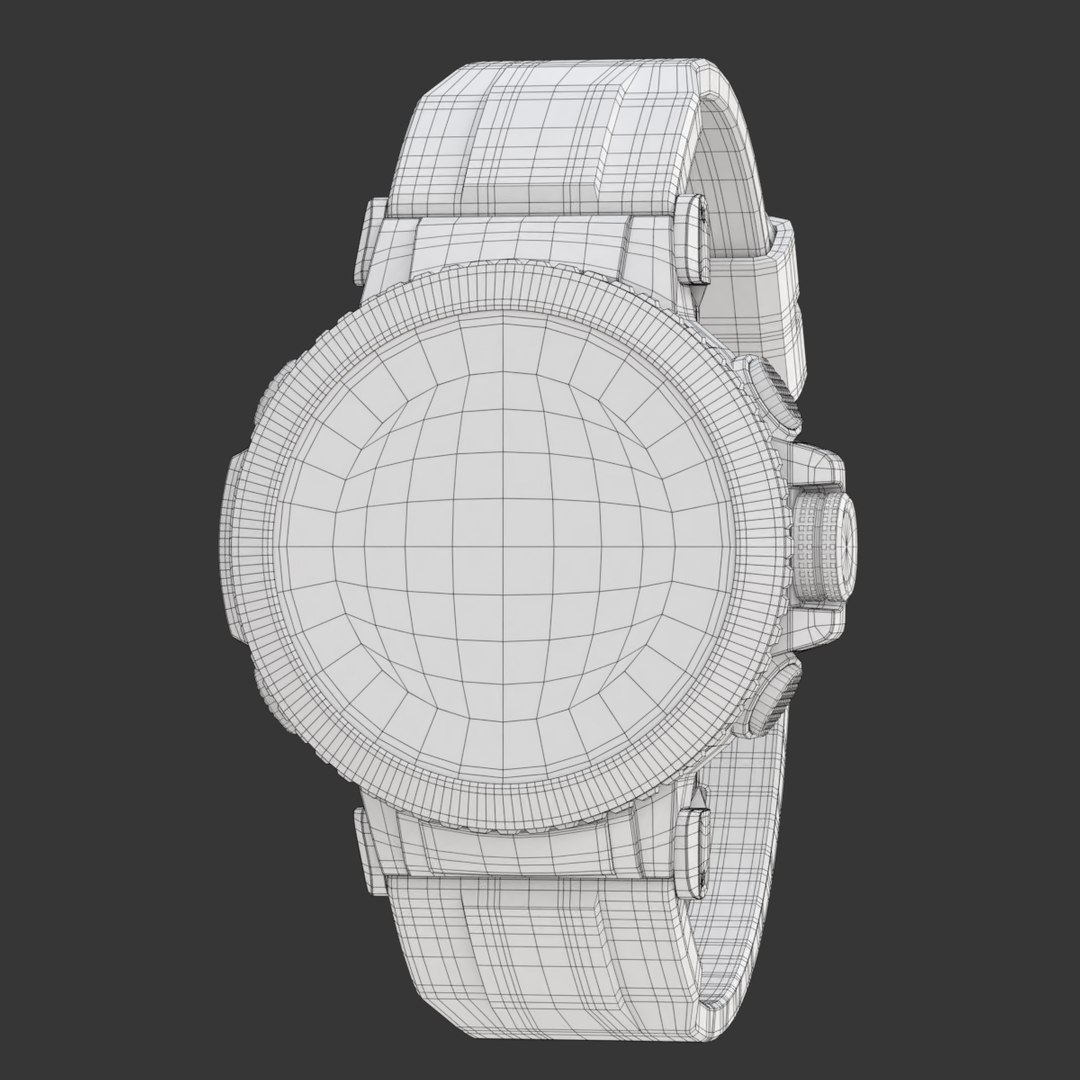 3D casio sport watch - TurboSquid 1613313