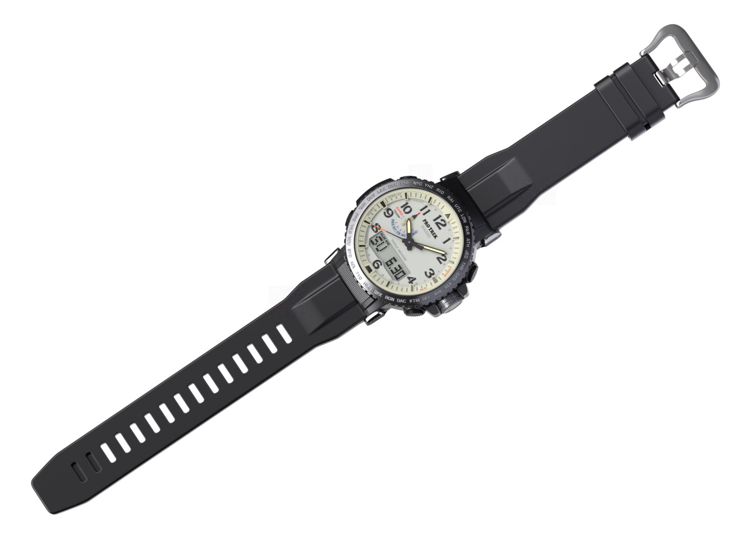 3D casio sport watch - TurboSquid 1613313