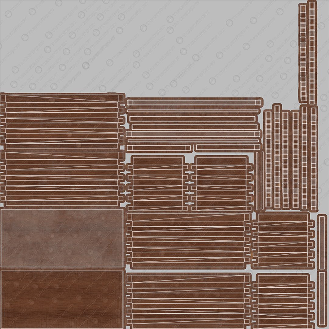 Wooden box - pbr 3D model - TurboSquid 1269697