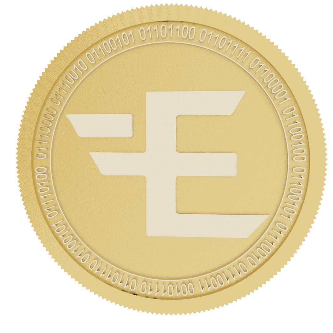 3D Endor Protocol Gold Coin - TurboSquid 1496142