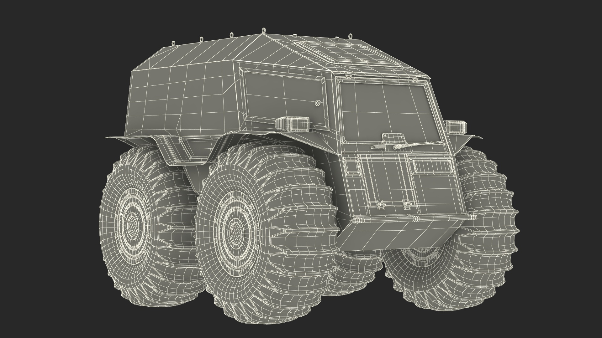 3D Amphibious ATV Rigged - TurboSquid 2161967