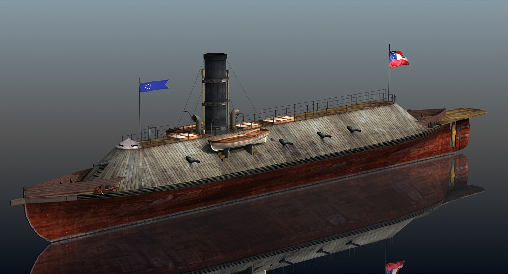 Css Virginia Model - TurboSquid 1353992
