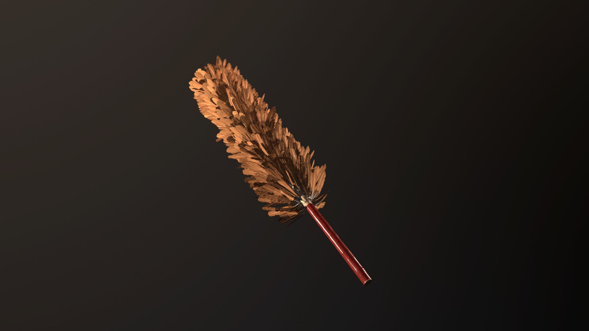 3D Feather Duster Model - TurboSquid 1396463