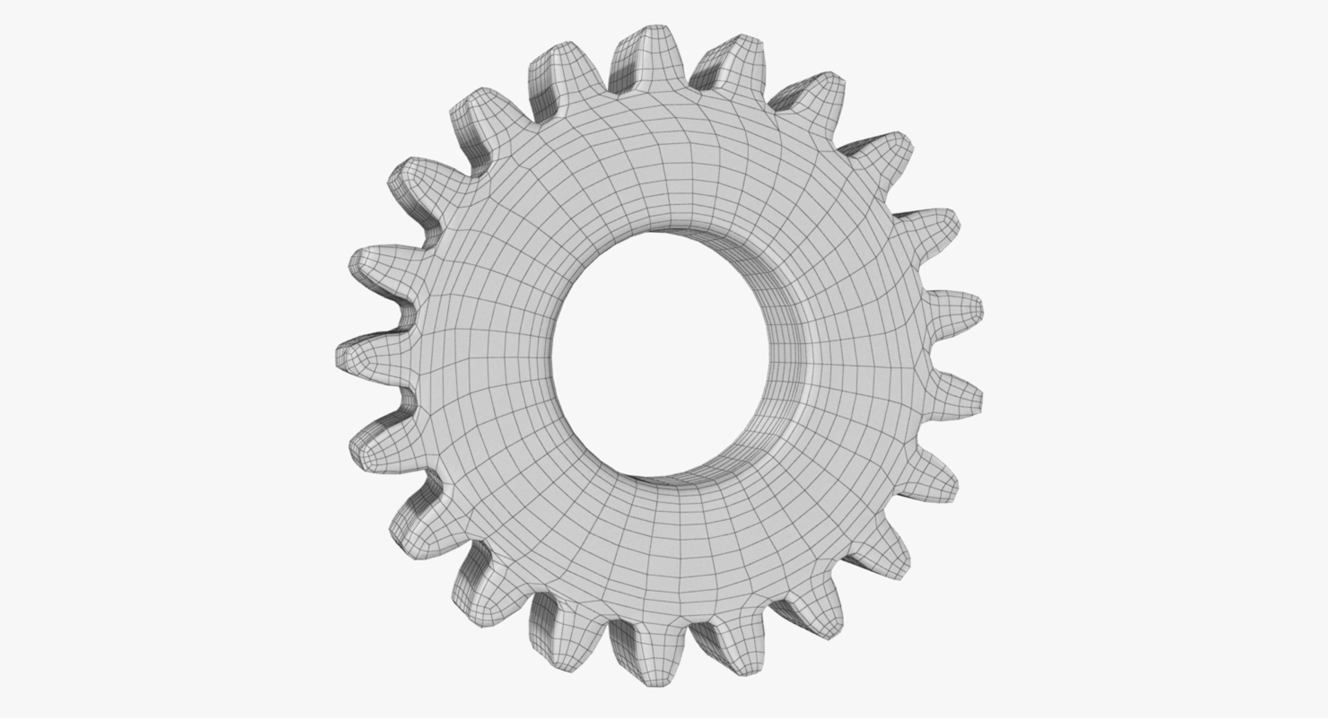 Spur Gear 21 Teeth Model - TurboSquid 1322923
