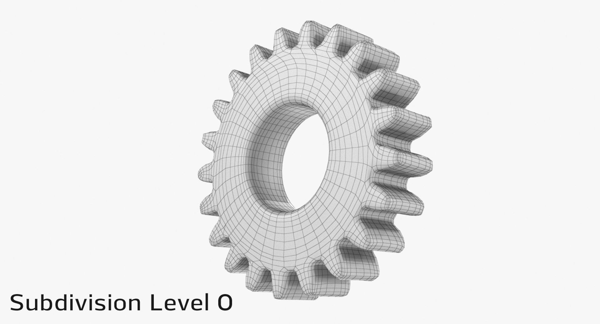 Spur Gear 21 Teeth Model - TurboSquid 1322923