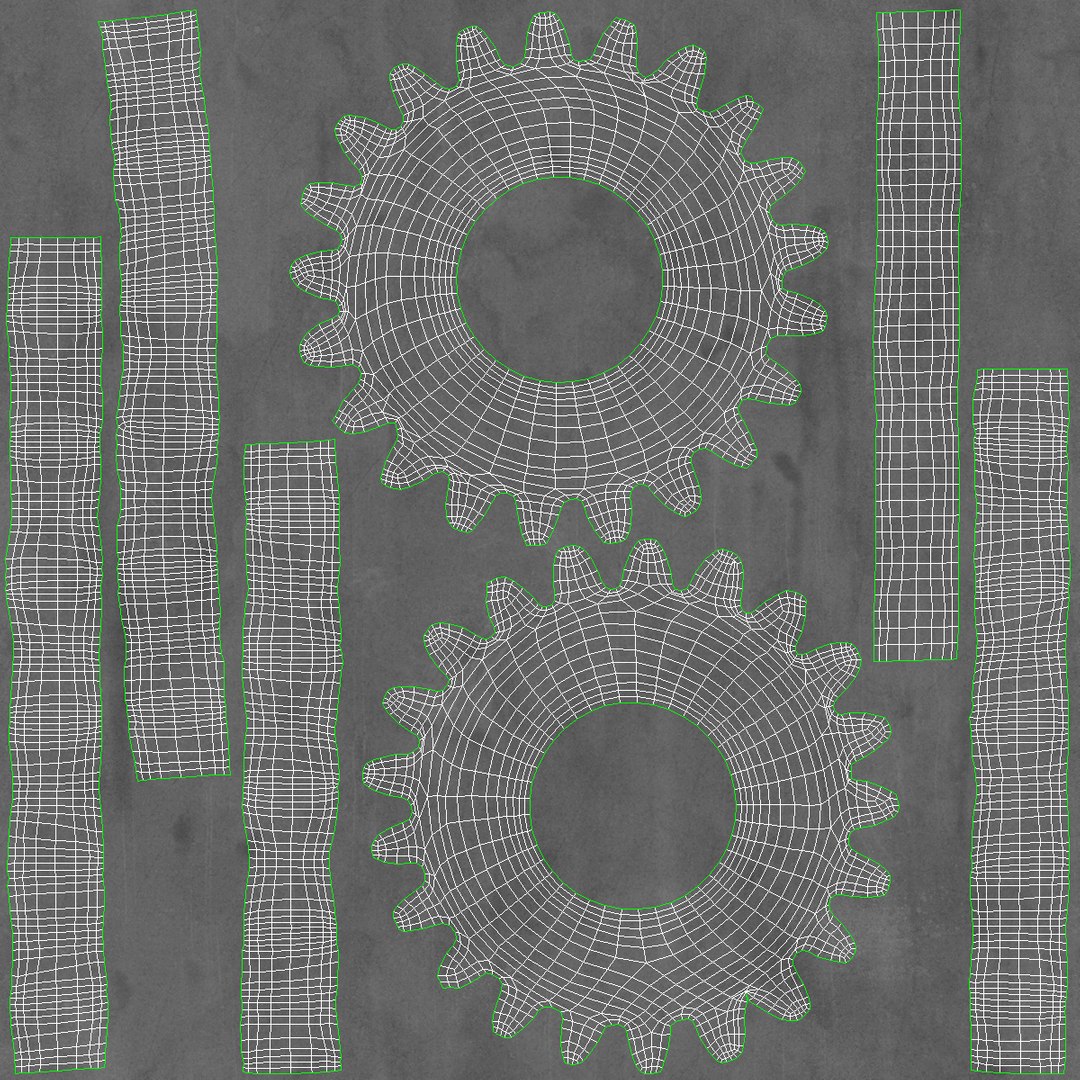 Spur Gear 21 Teeth Model - TurboSquid 1322923