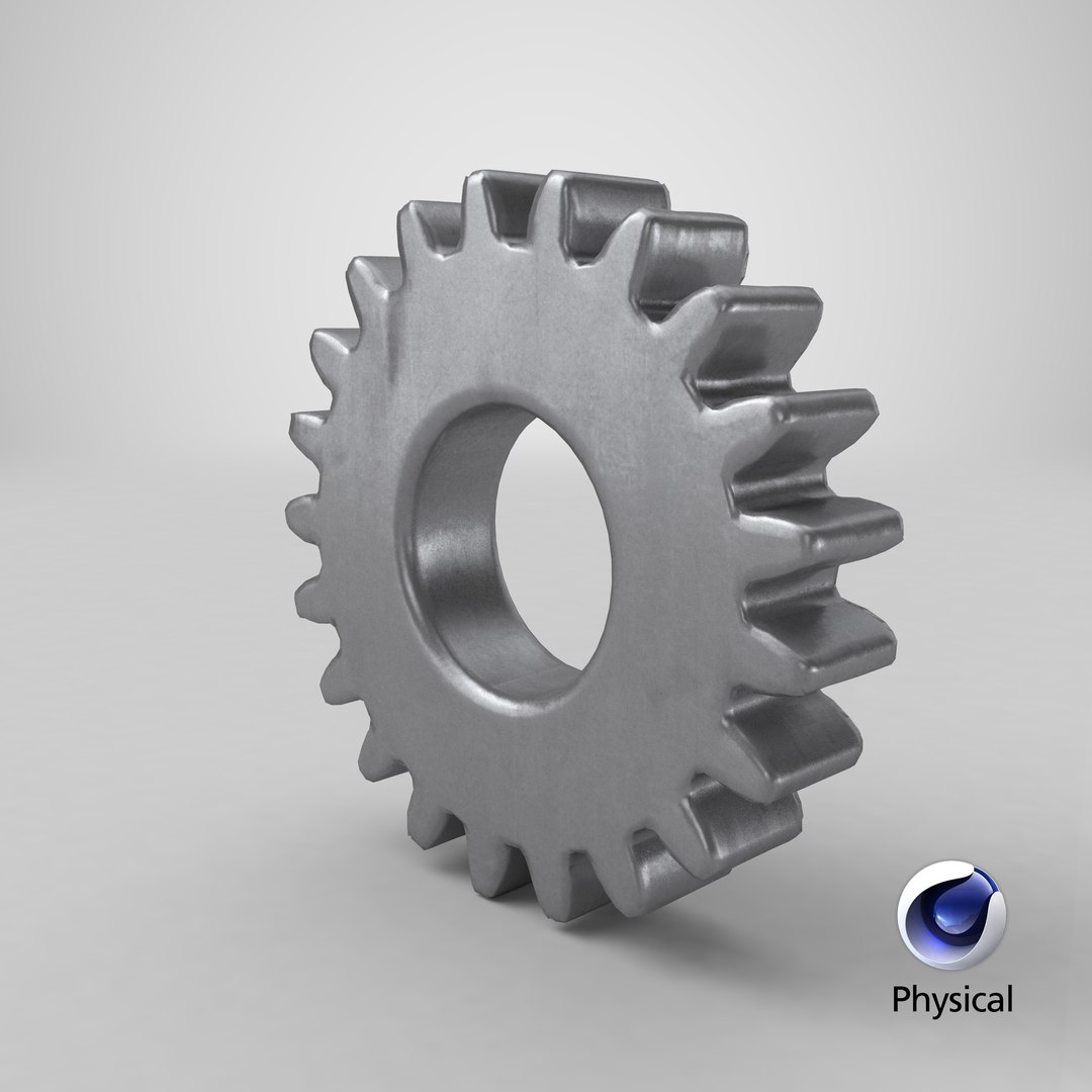 Spur Gear 21 Teeth Model - TurboSquid 1322923