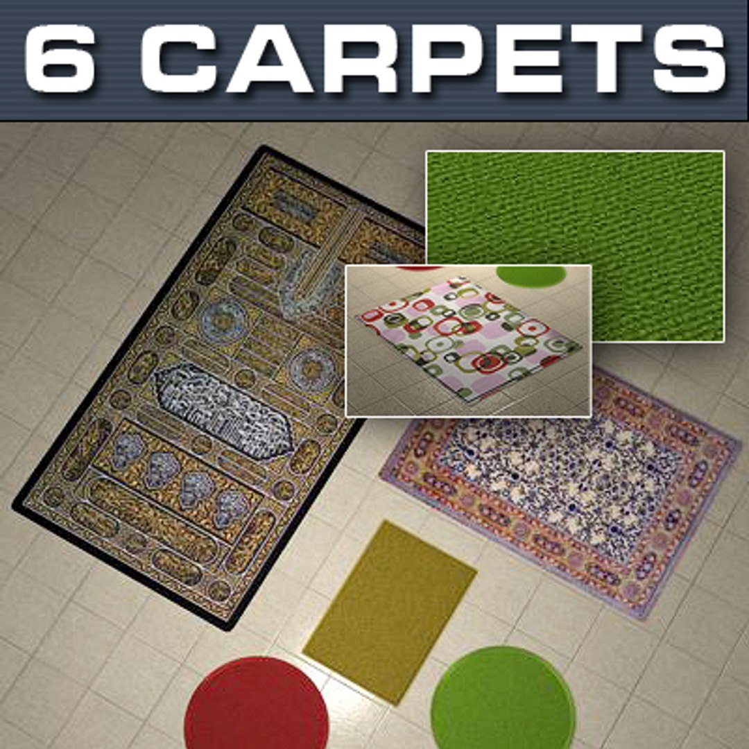 Floor Carpets 3d Model