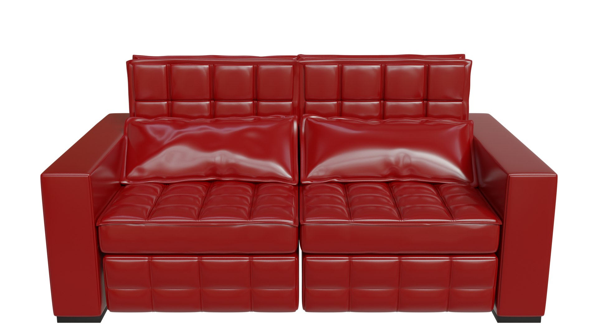 3D model retractable sofa with animation closing - TurboSquid 2092322