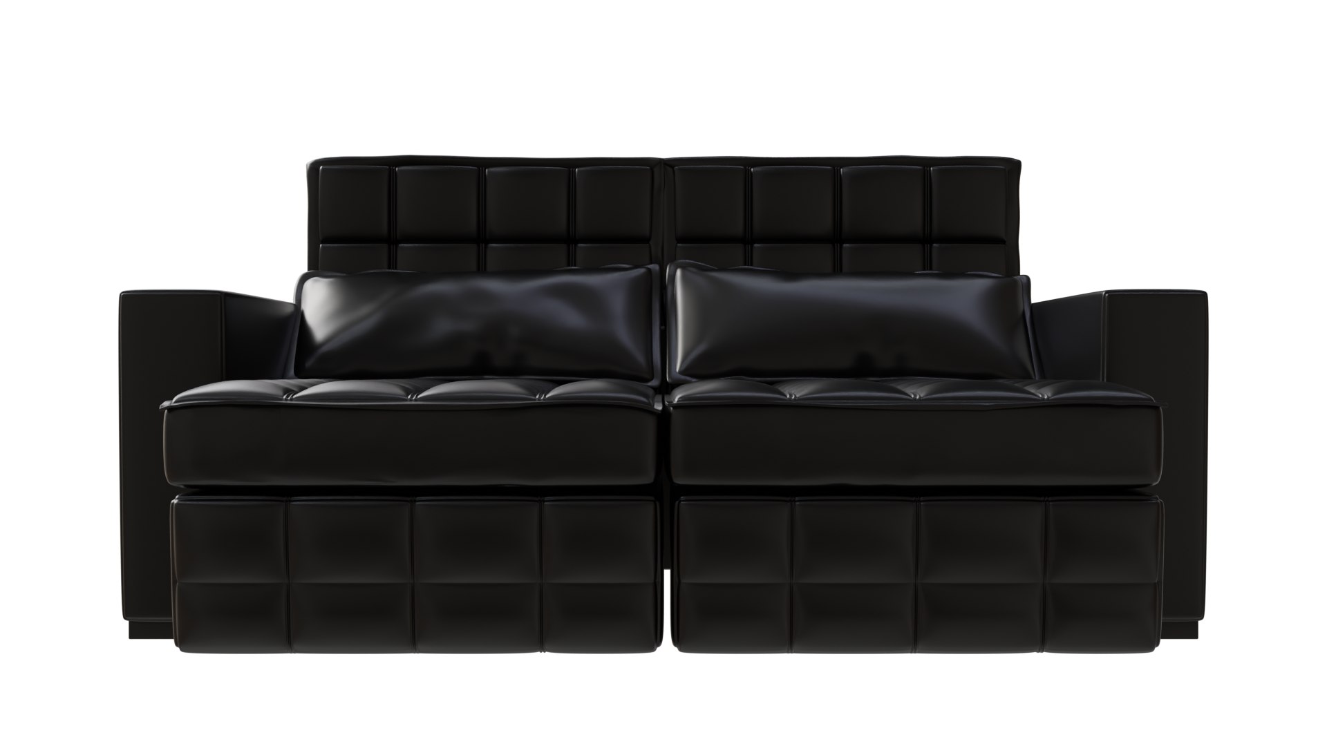 3D Model Retractable Sofa With Animation Closing - TurboSquid 2092322