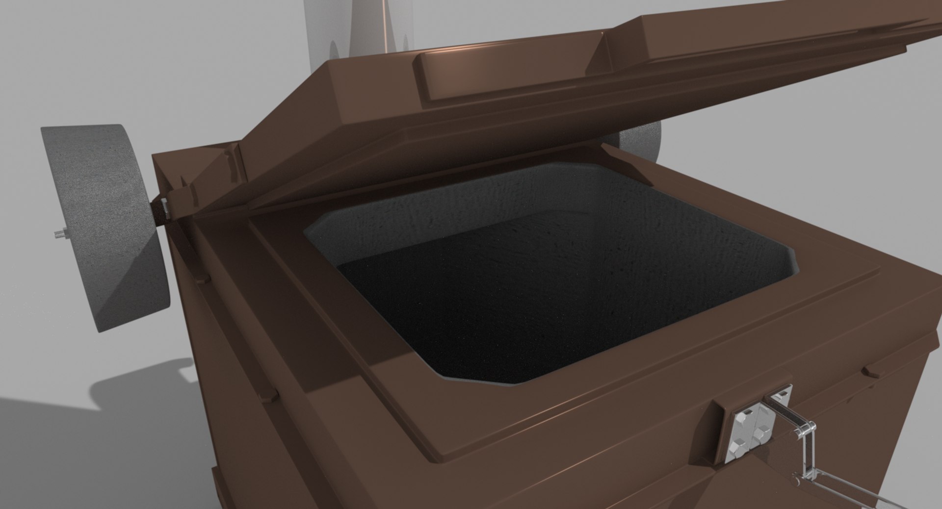 waste incineration 3d model