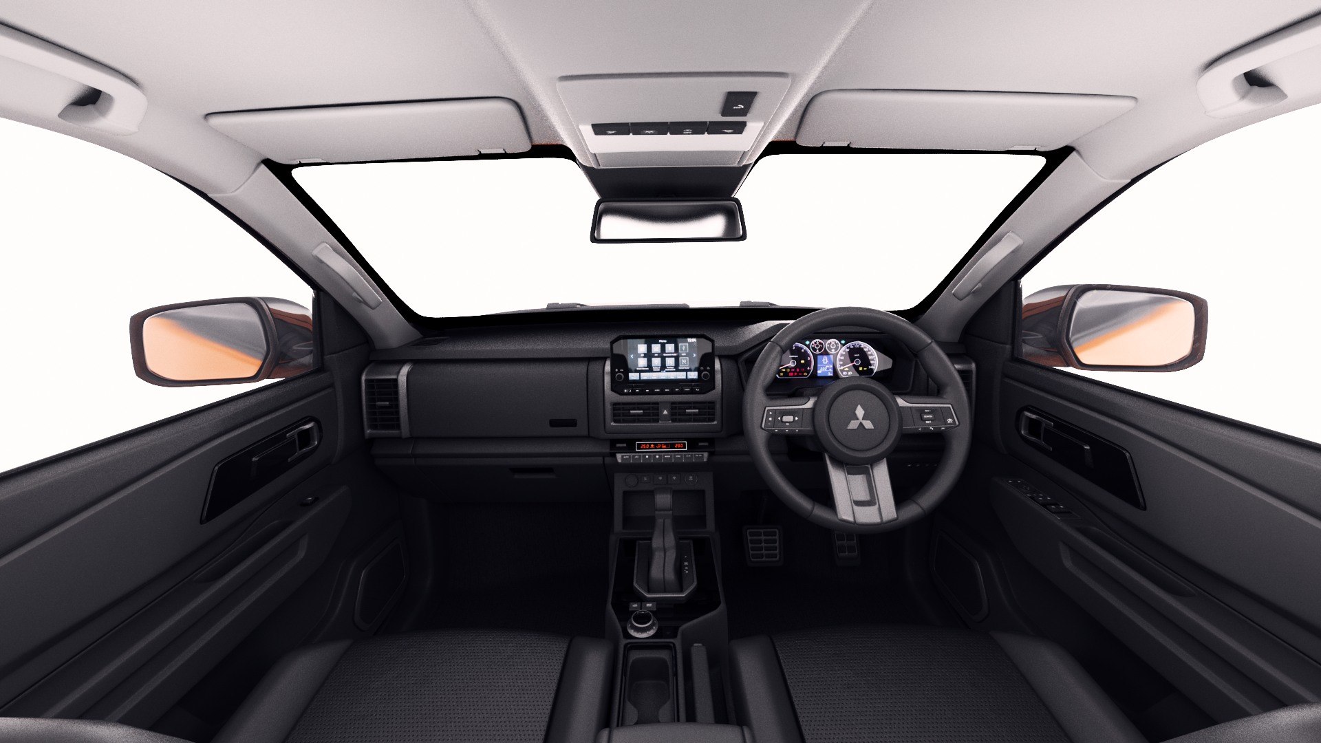 Mitsubishi Triton L200 2024 With Interior 3D Model - TurboSquid 2181974