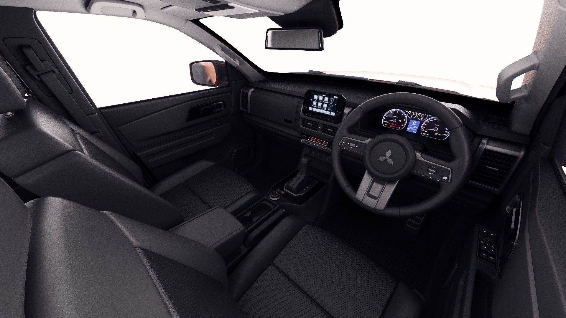 Mitsubishi Triton L200 2024 With Interior 3D Model - TurboSquid 2181974
