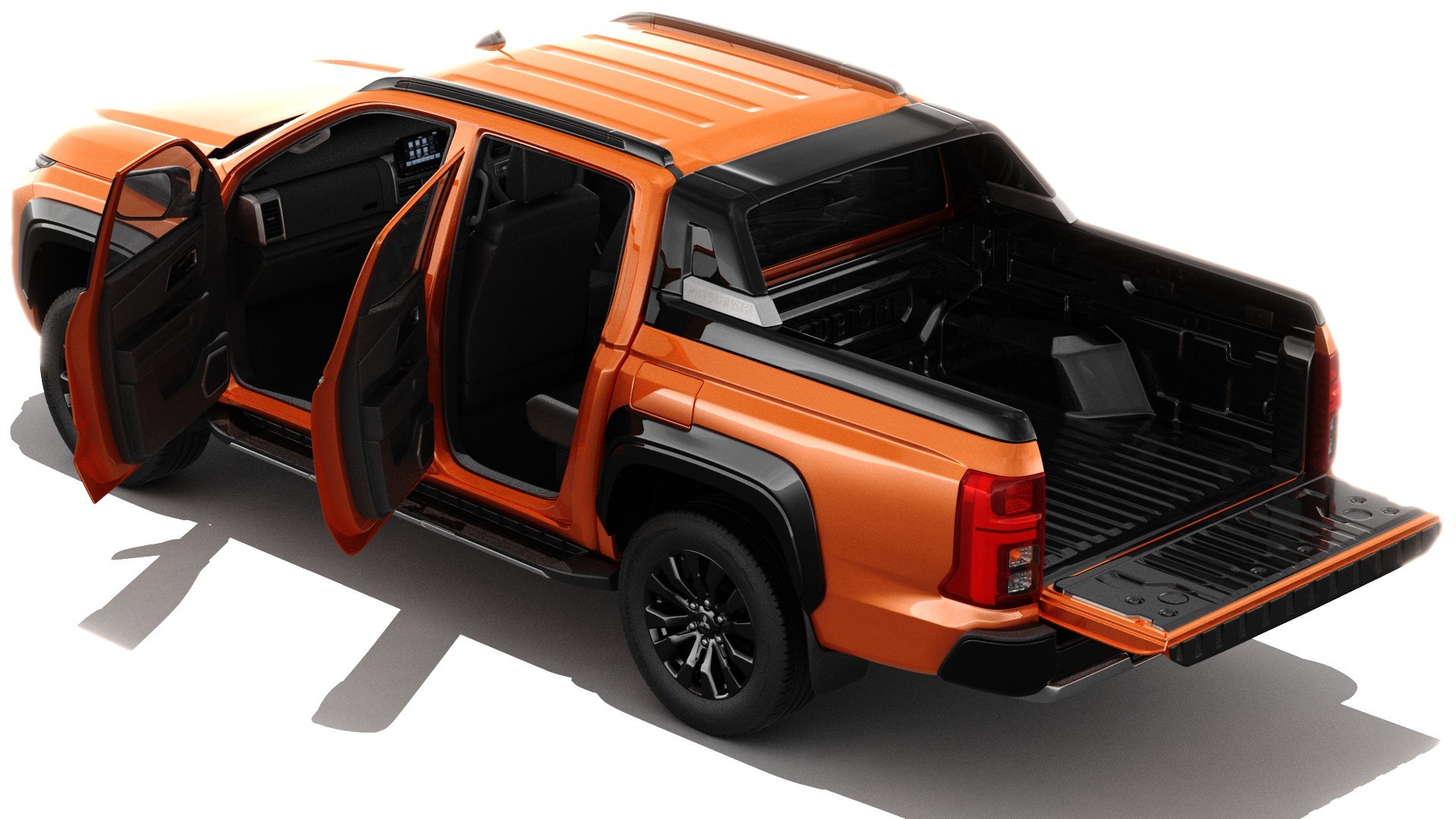Mitsubishi Triton L200 2024 With Interior 3D Model - TurboSquid 2181974