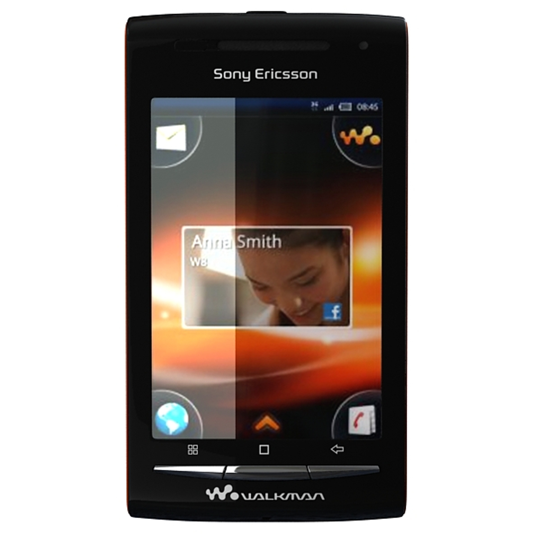 3d sony ericsson w8 model