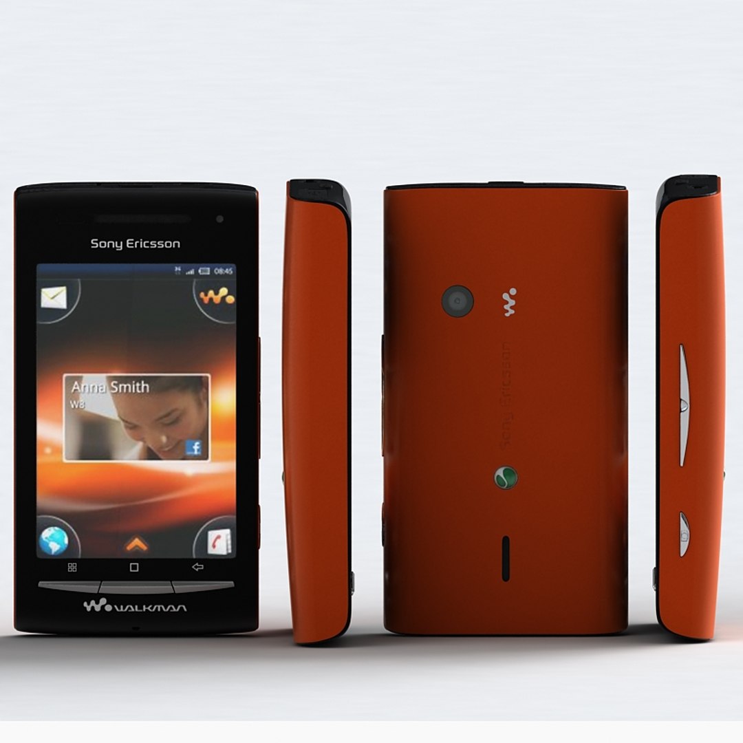 3d sony ericsson w8 model