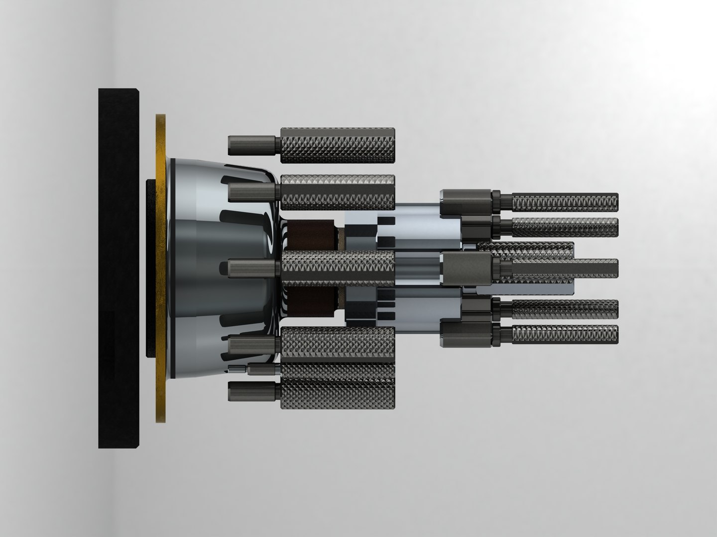 3D Hole Position Checking Gauges of Differential Case - TurboSquid 2176742