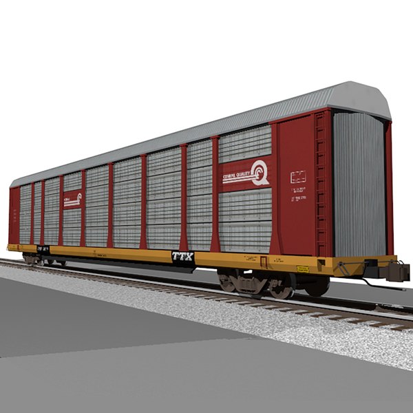 train car 3d max