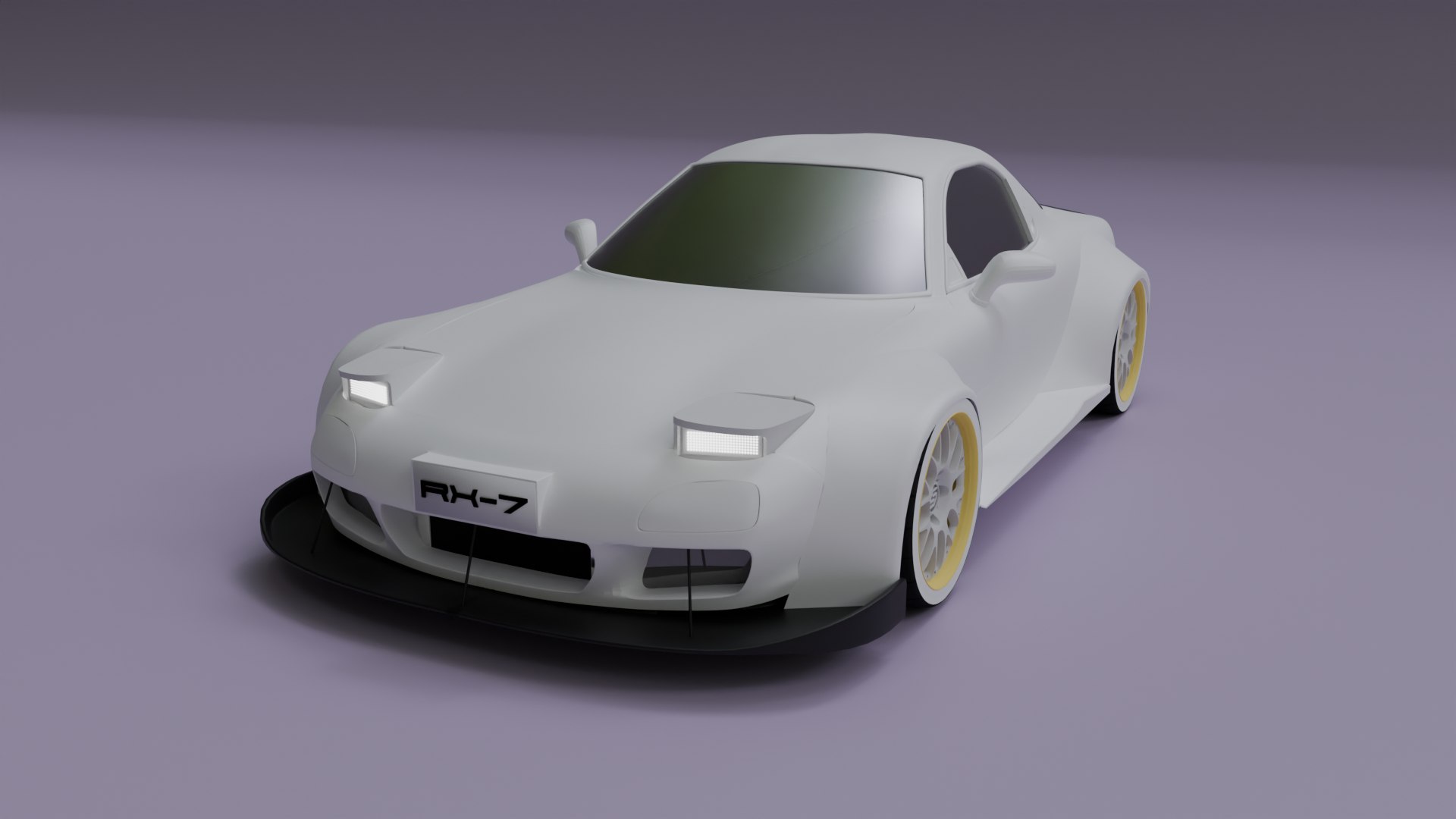 Rx-7 Bodykit 3D Model - TurboSquid 2213770