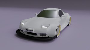 RX-7 3D Models for Download | TurboSquid