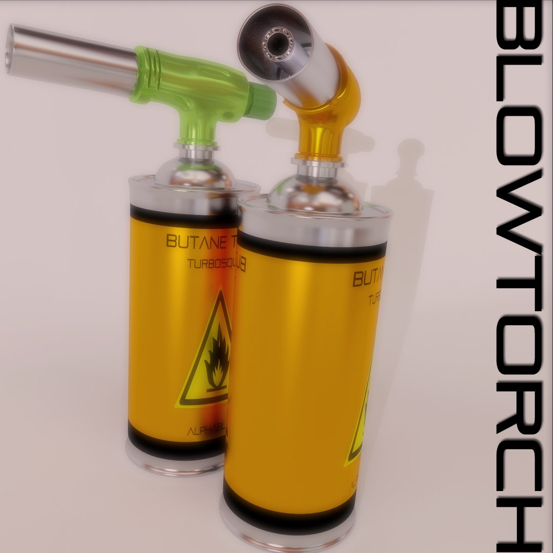 3d Blowtorch Scene