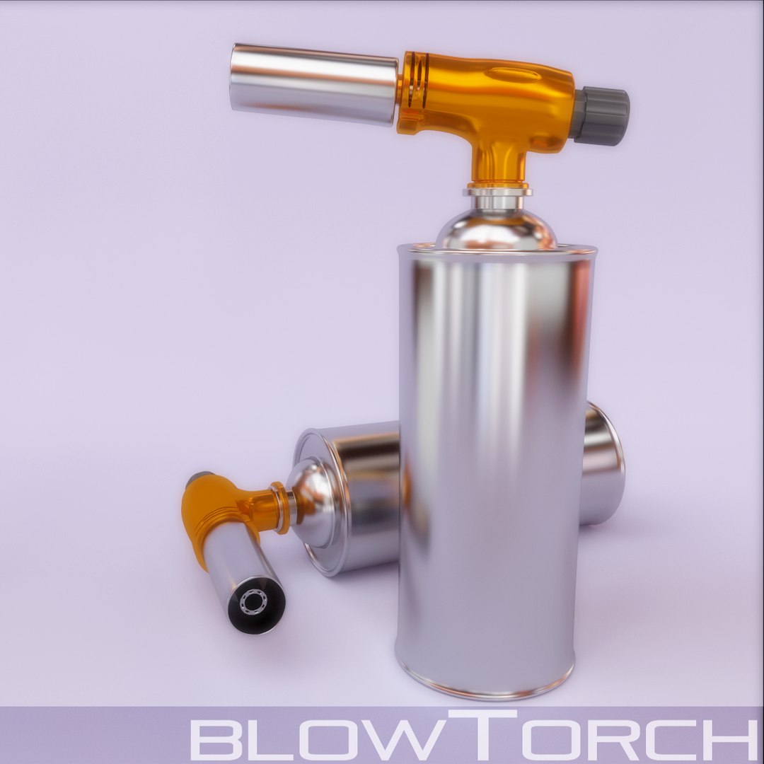 3d Blowtorch Scene