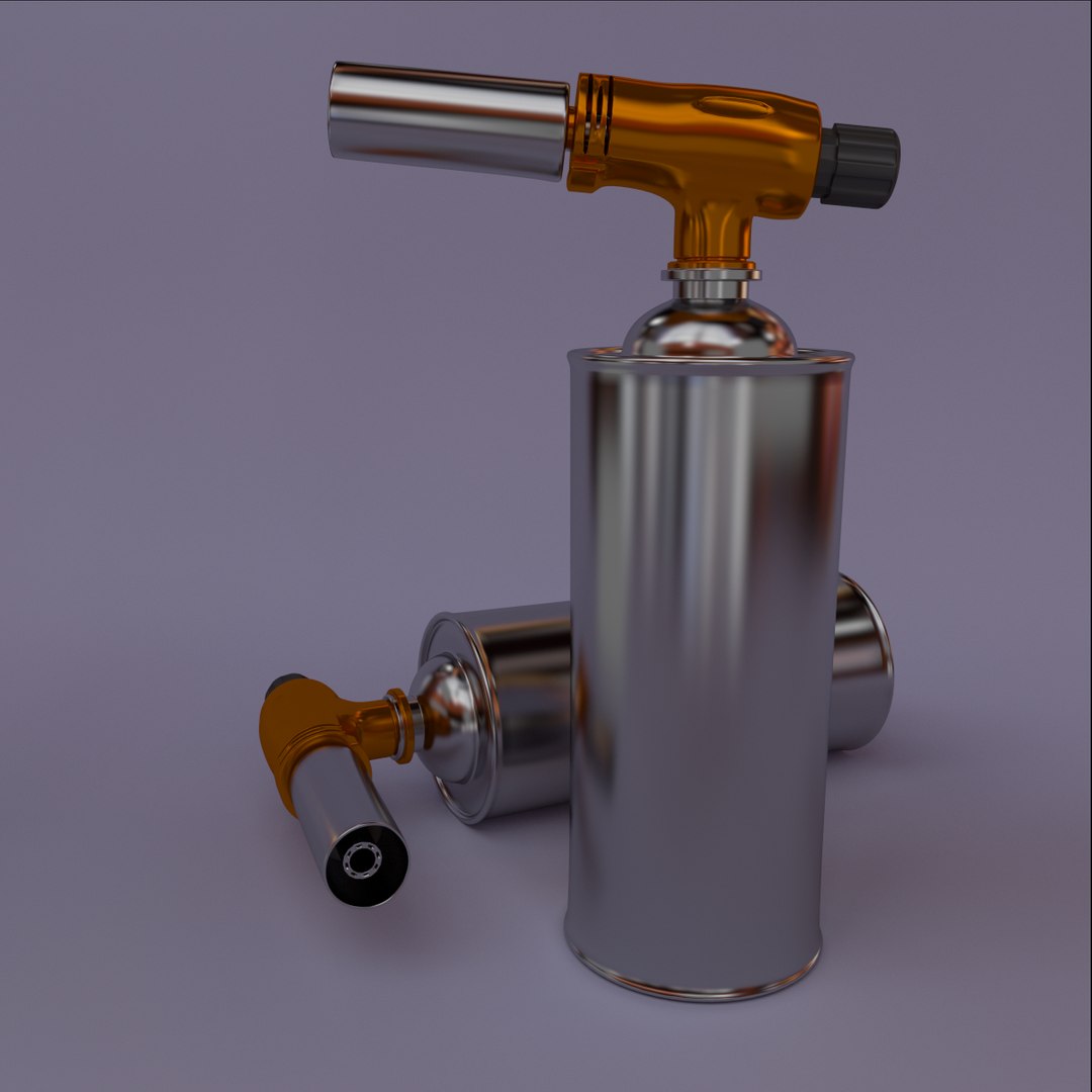 3d Blowtorch Scene