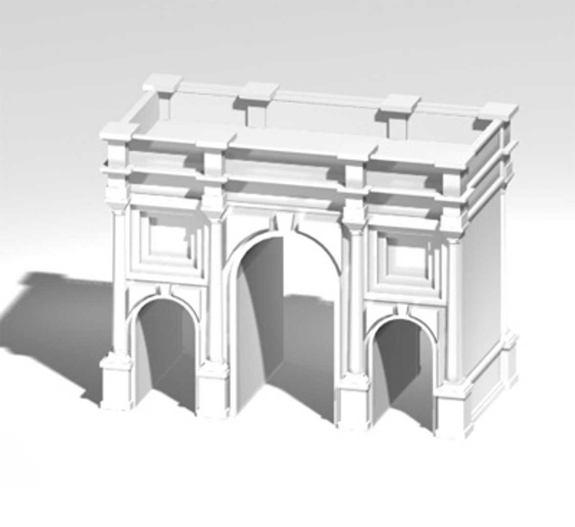 Marble Arch Landmarks Monuments 3d Model