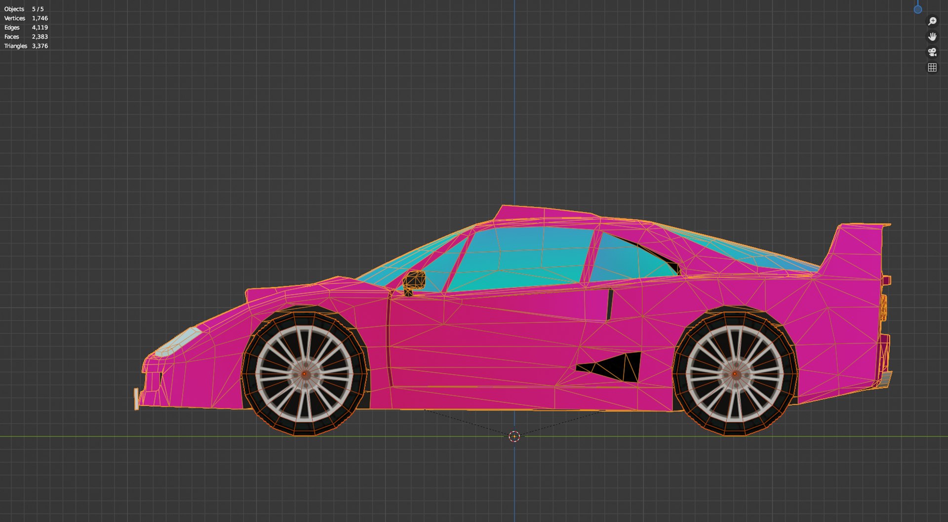 3D Sport Car Pack Game Asset Low-poly 3D model - TurboSquid 2042272