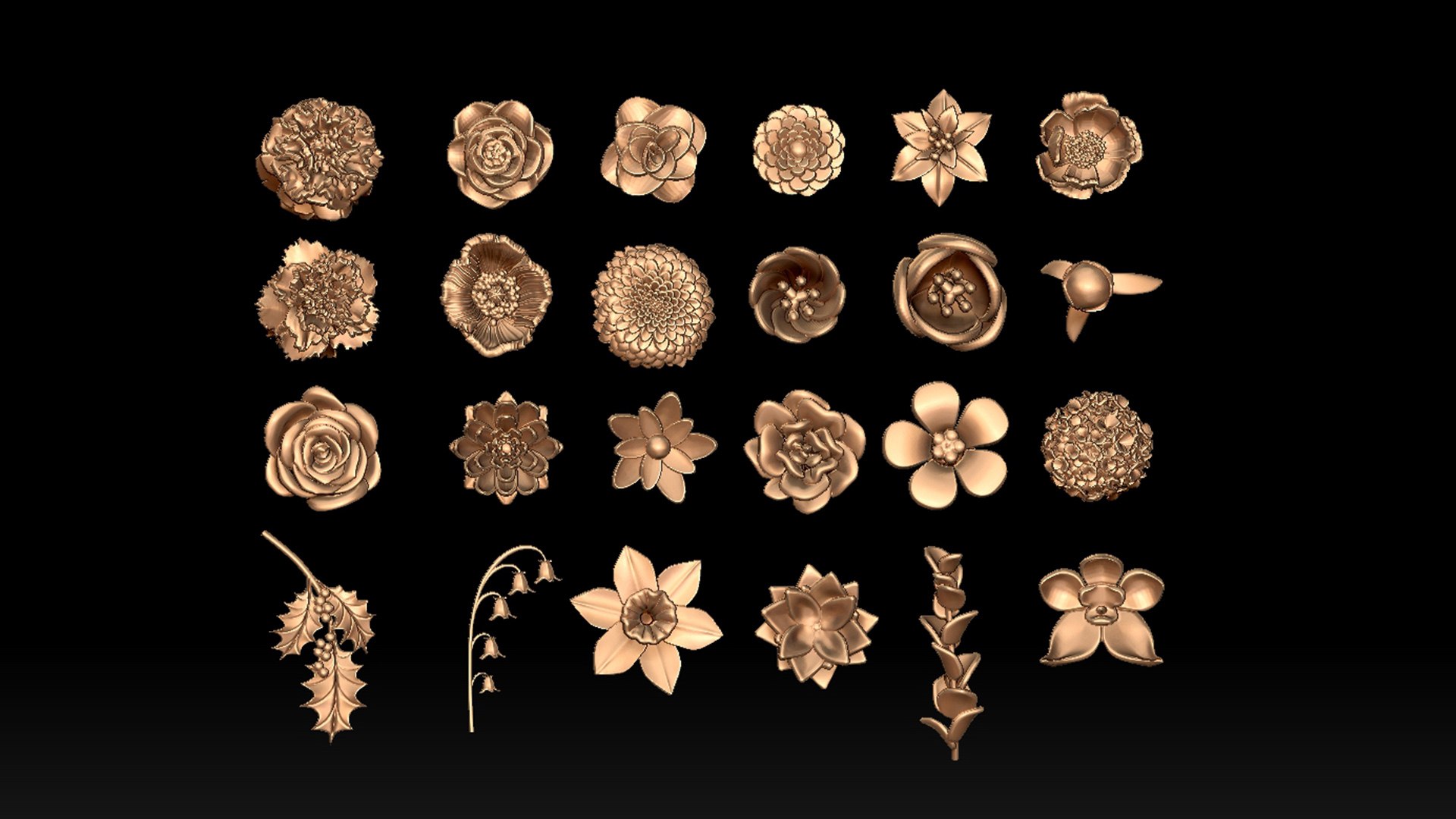 3D Flowers Model - TurboSquid 2262644