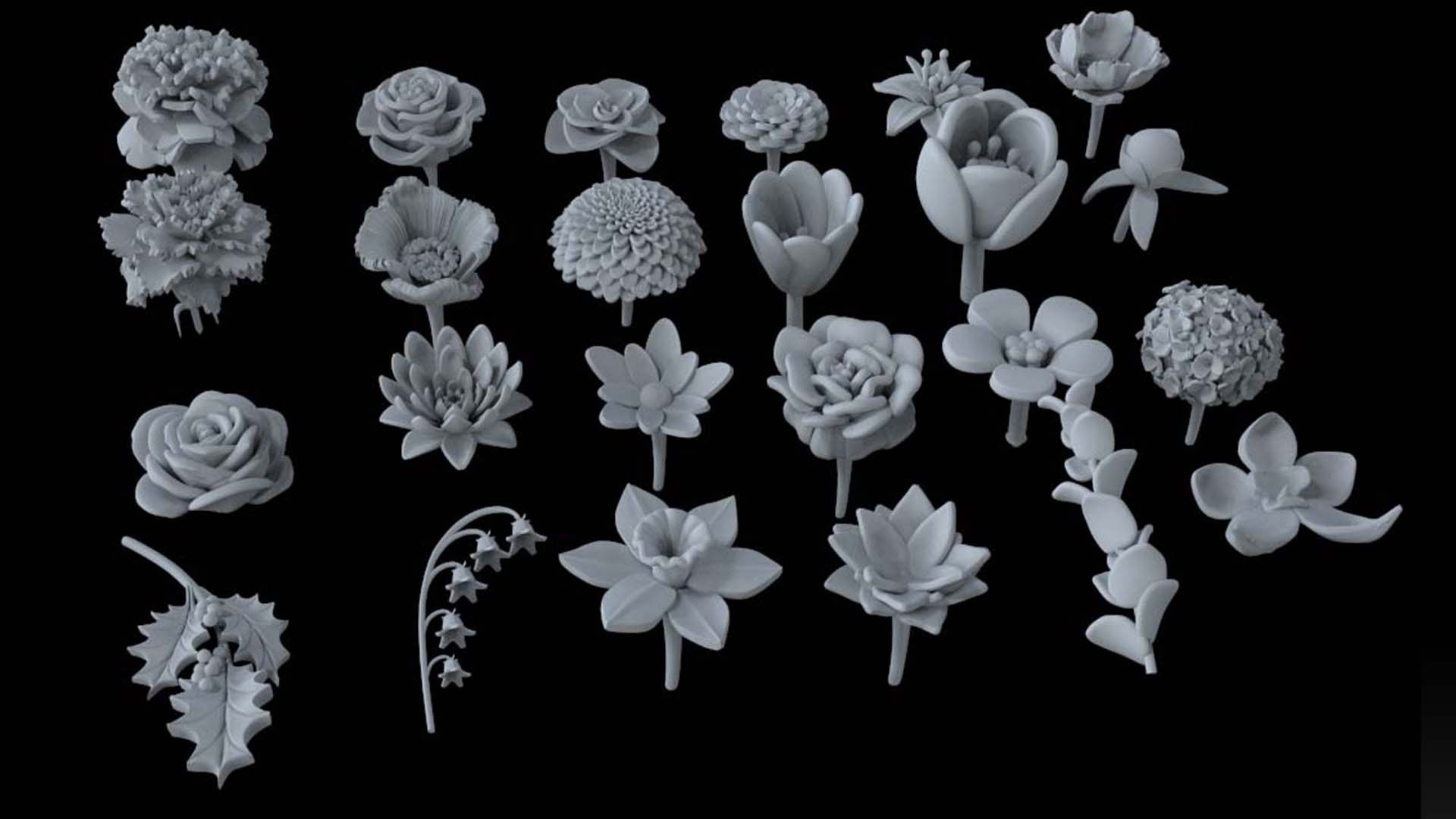 3D Flowers Model - TurboSquid 2262644