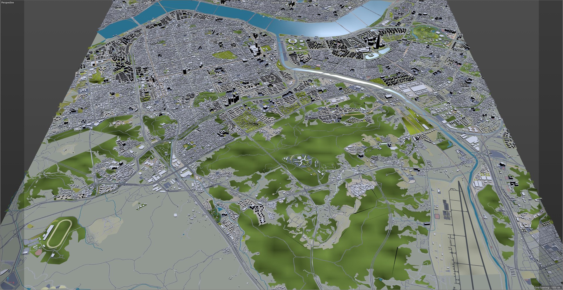 Gangnam District Seoul South Korea 3D Model - TurboSquid 1989775