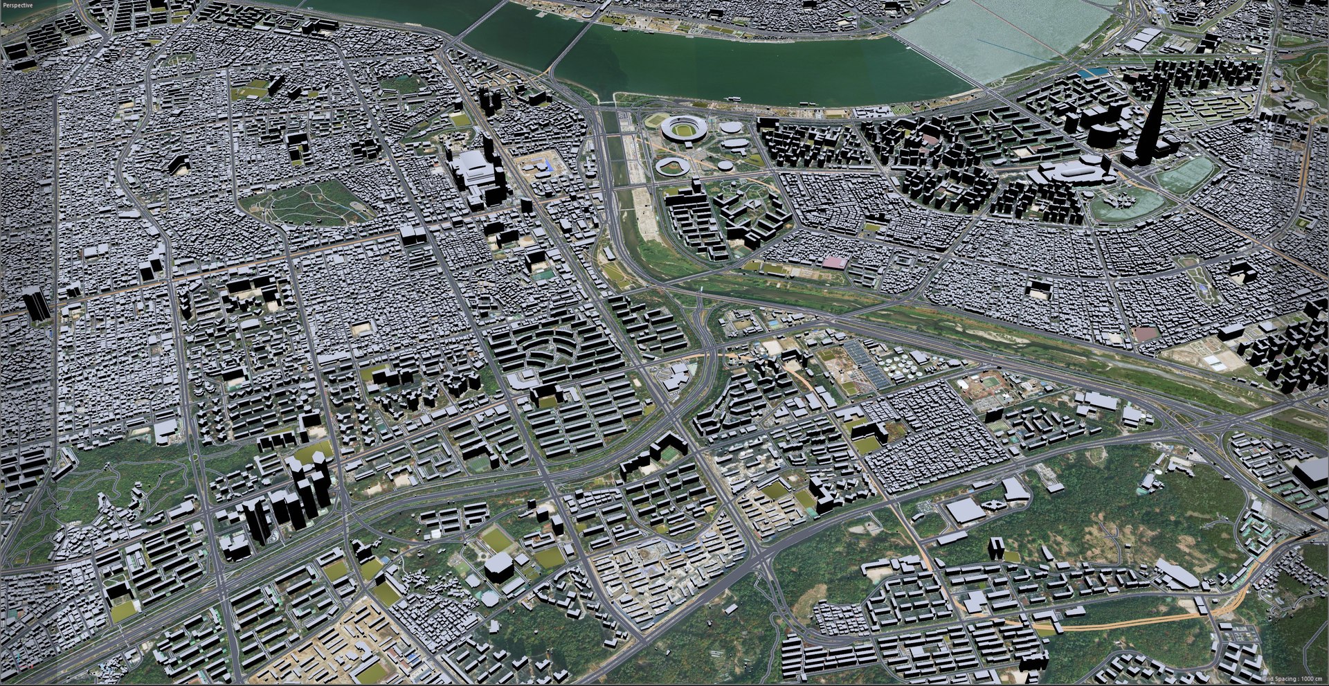 Gangnam District Seoul South Korea 3D Model - TurboSquid 1989775